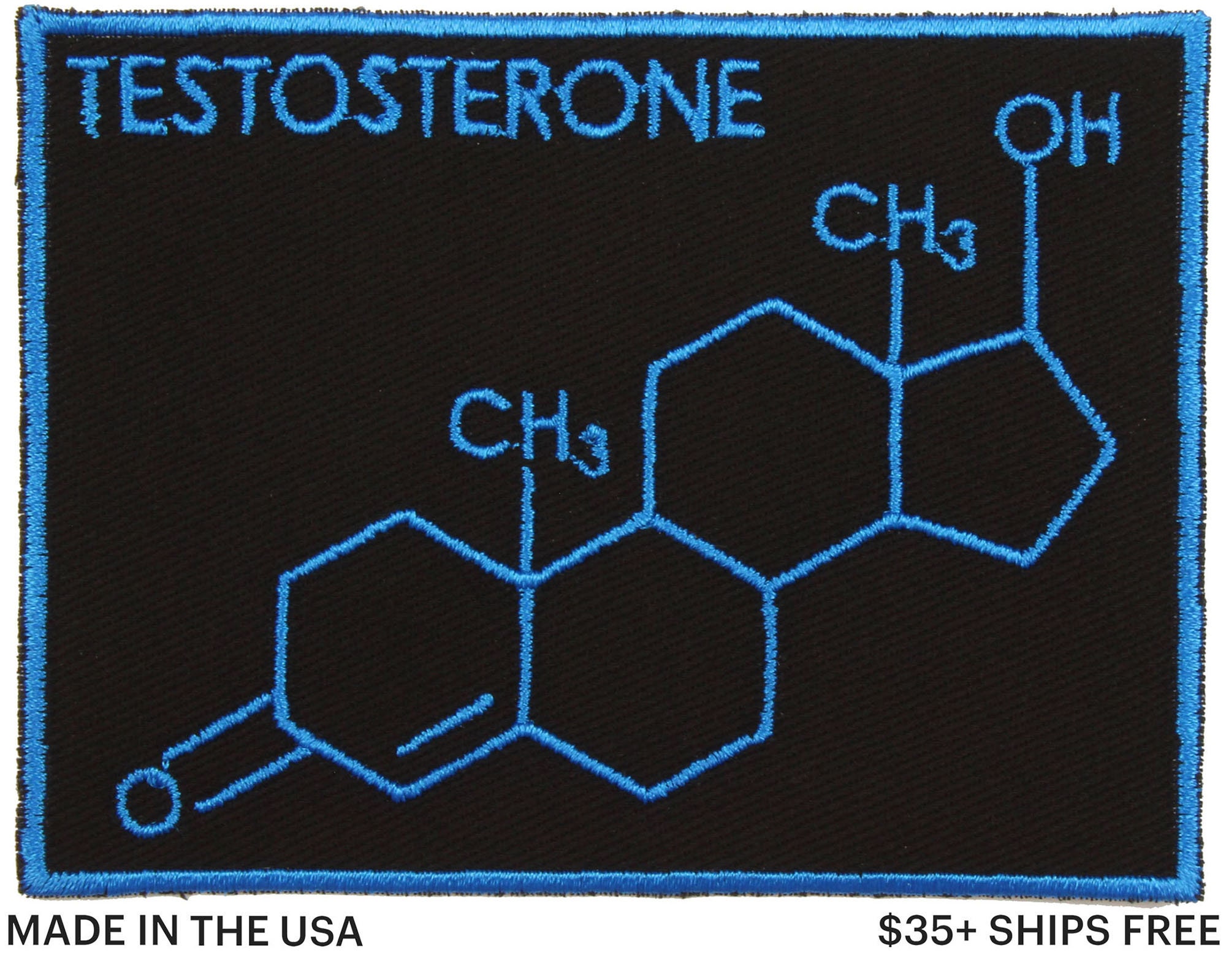 Testosterone Molecule Structure