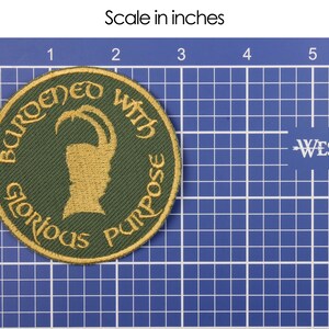 Norse God Loki Burdened With Glorious Purpose Patch – Made in USA – 3 ...