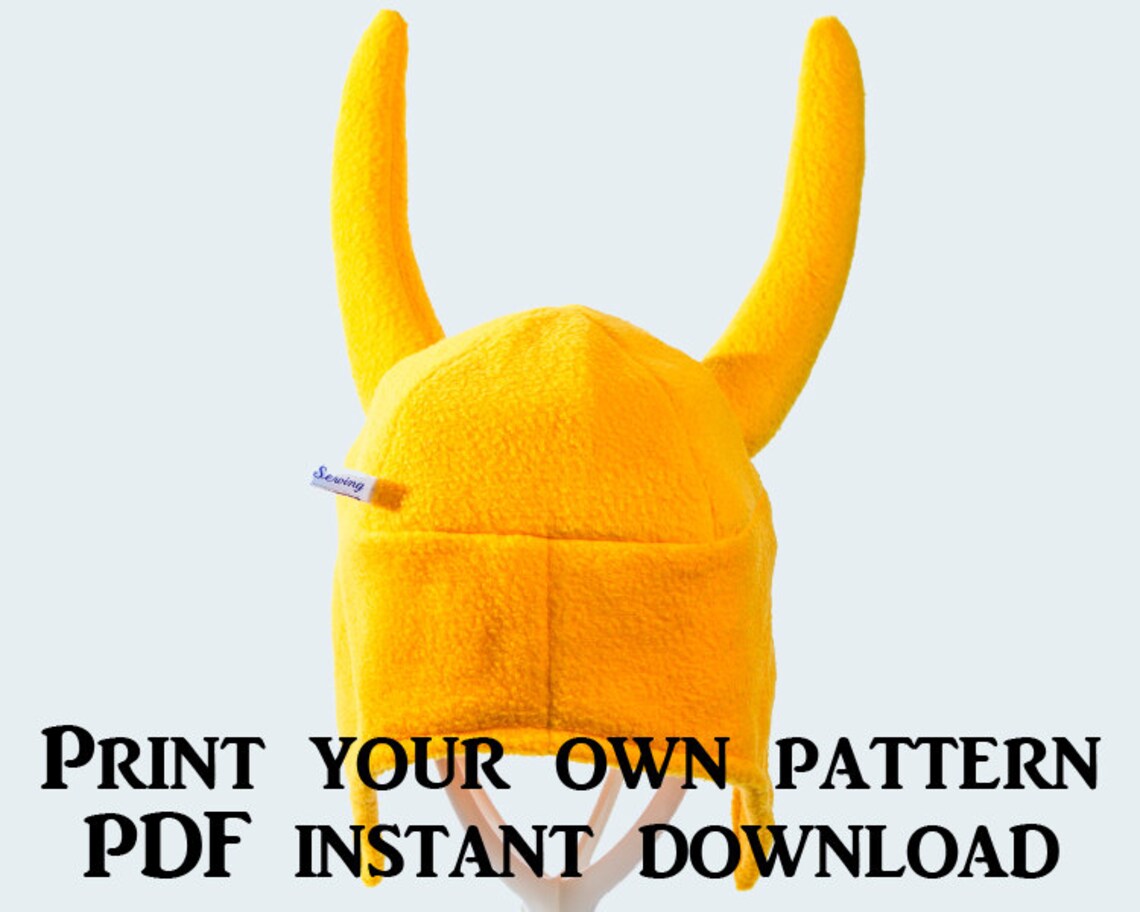 Fleece Norse God Loki Hat Pattern Digital PDF Loki Costume - Etsy