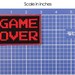 Game Over Patch Made in USA 3 X 2 Video Game - Etsy