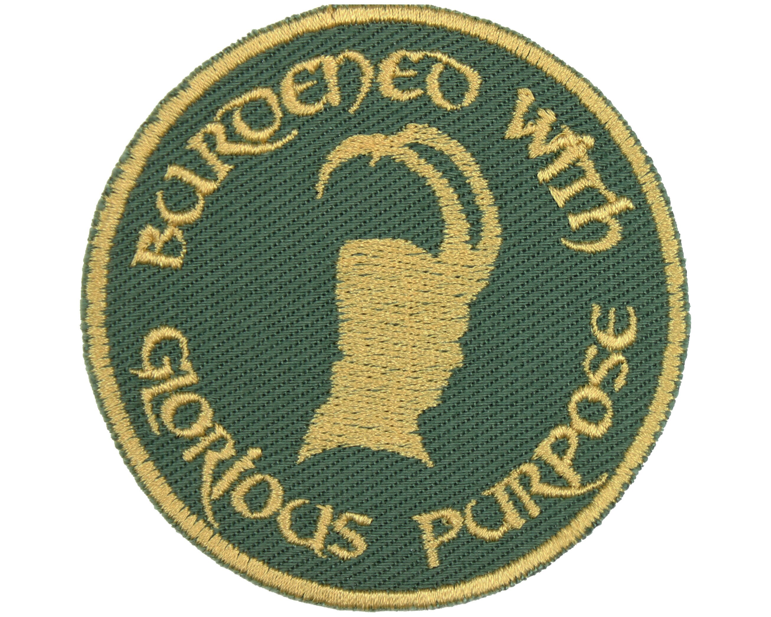 Norse God Loki Burdened With Glorious Purpose Patch Made in | Etsy