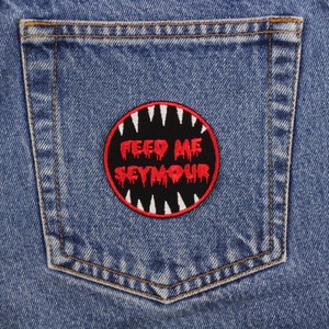 Feed Me Seymour Patch – Made in USA – 2.5" Musical Patches – Musical ...