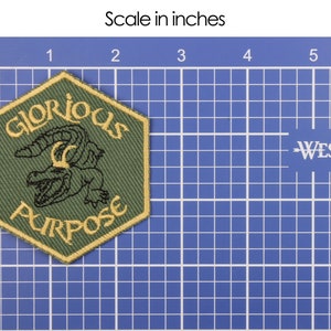 Alligator Loki Patch – Made in USA – 2.5" X 3" Croki Patch – Norse God ...