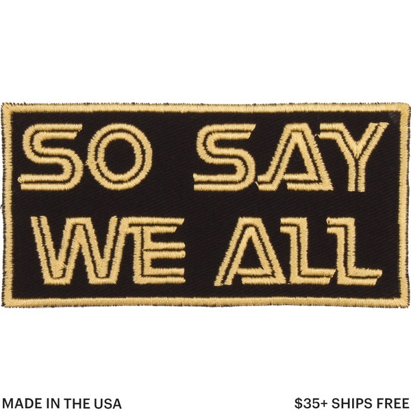 So Say We All - Etsy
