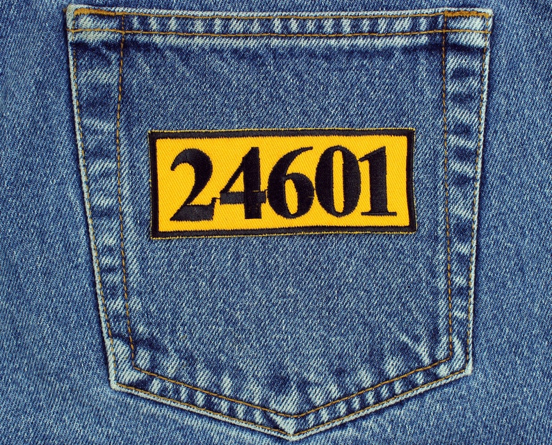 24601 Patch Made in USA 3.75 X 1.5 Les Mis | Etsy