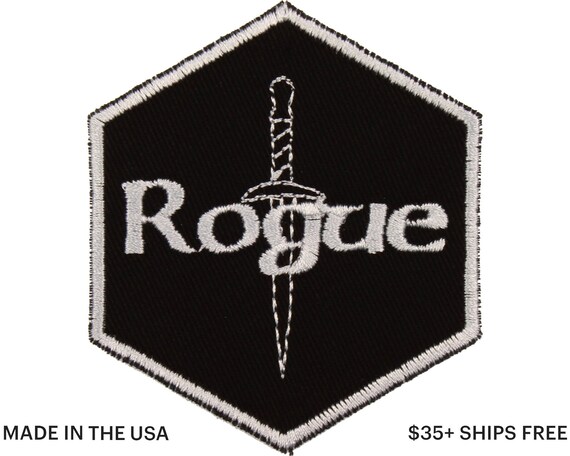 Rogue Patch Made in USA 2.5 X 3 RPG Class - Etsy