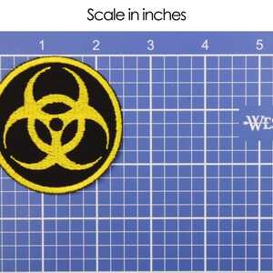 Biohazard Symbol Patch – Made in USA – 2.5" Bio-hazard Patches – Hazmat ...
