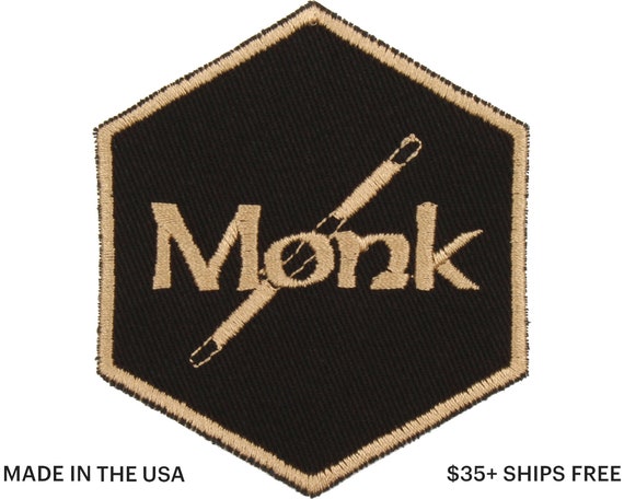 Monk Patch Made in USA 2.5 X 3 RPG Class Patch - Etsy