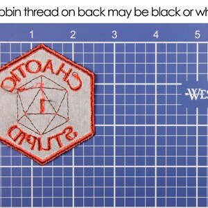 Chaotic Stupid Patch – Made in USA – 2.5" X 3" RPG Alignment Patch ...