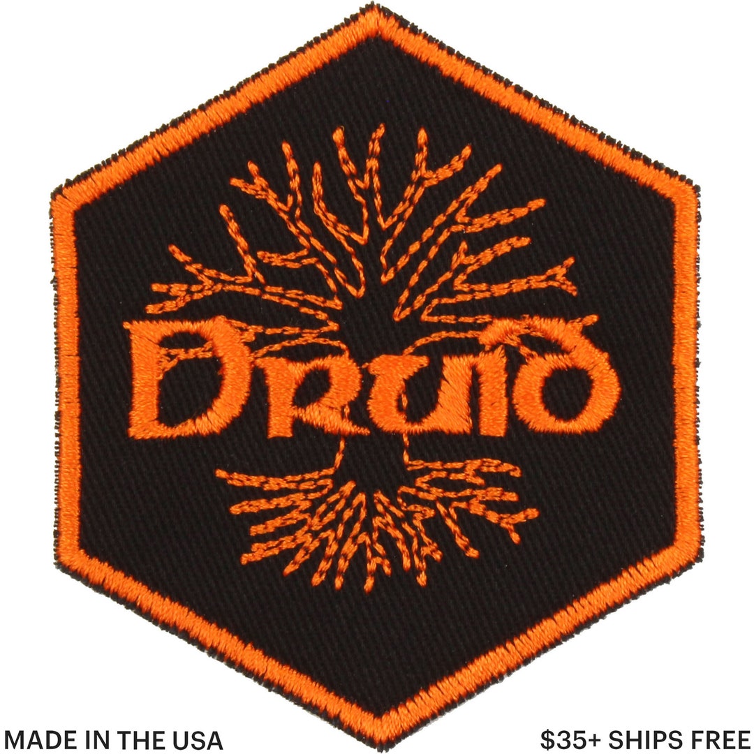 Druid Patch – Made in USA – 2.5" X 3" RPG Class Patch – D&D Patch – Dnd ...