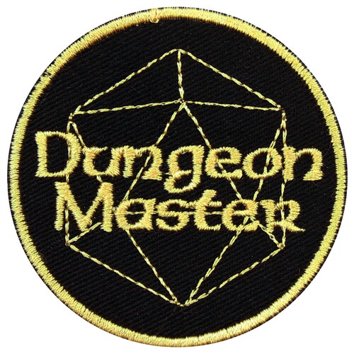 Natural 20 Dice Dragon Patch D&D Perfect Roll Embroidered Iron | Etsy