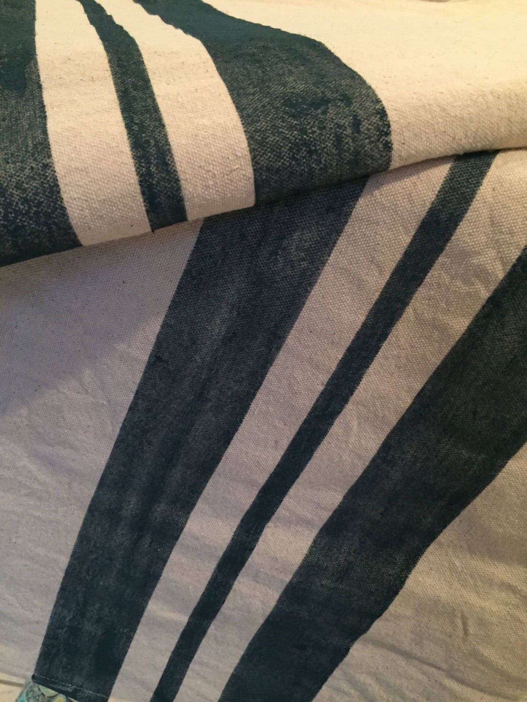 Custom Color Fabric Swatch Sample - Grain Sack Farmhouse Curtains ...