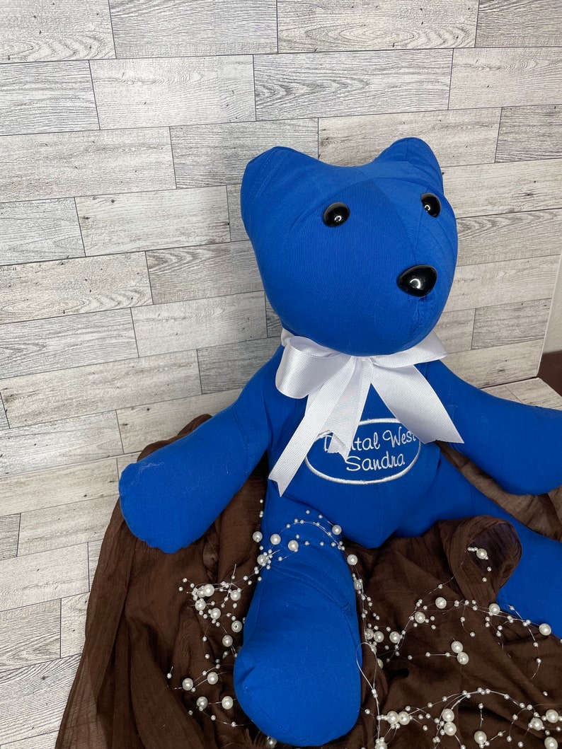 Memory Bear Made From Shirt| Made From Loved One's Shirt | Bereavement ...