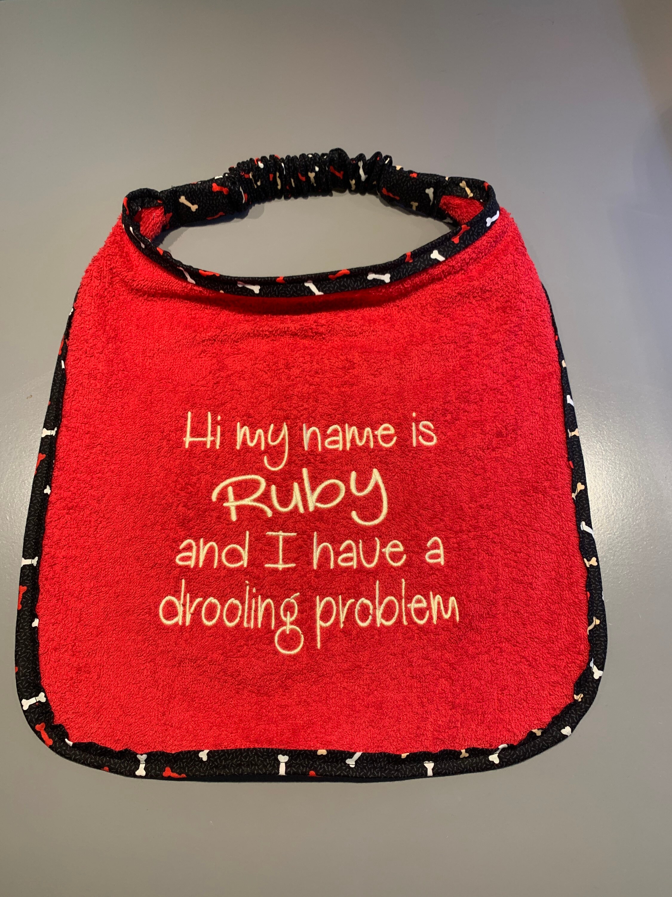 Newfoundland Dog Drool Bib / X-large Dog Drool Bib/ - Etsy