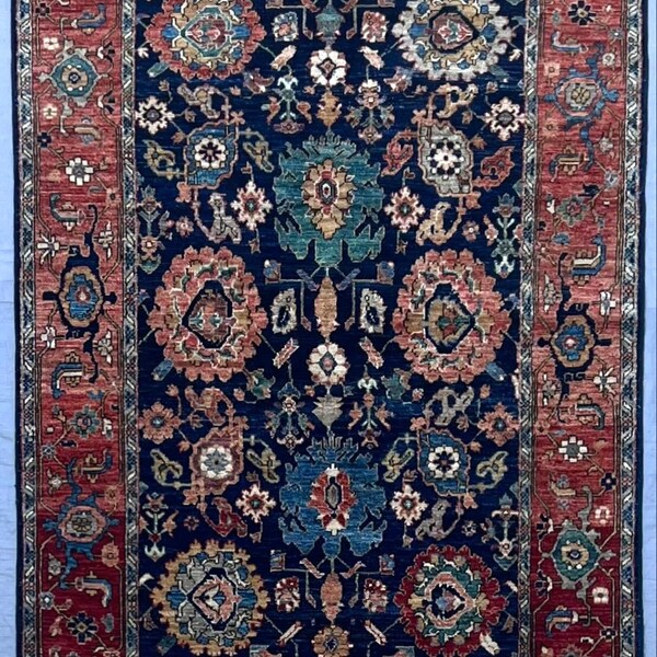 Persian Blue Rug - Etsy