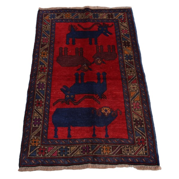 Pictorial Rug - Etsy