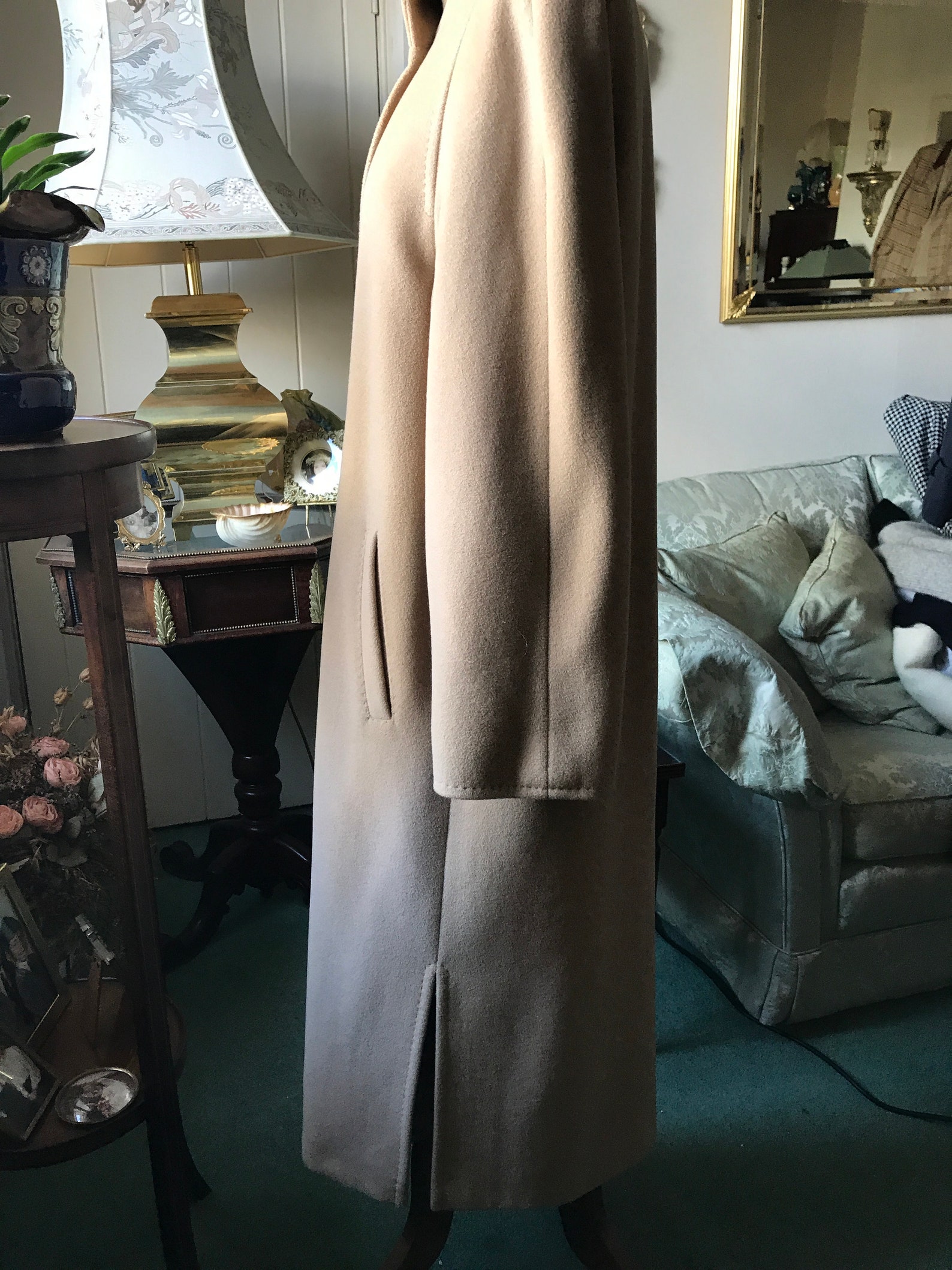 Vintage Basler Camel Coat - Etsy