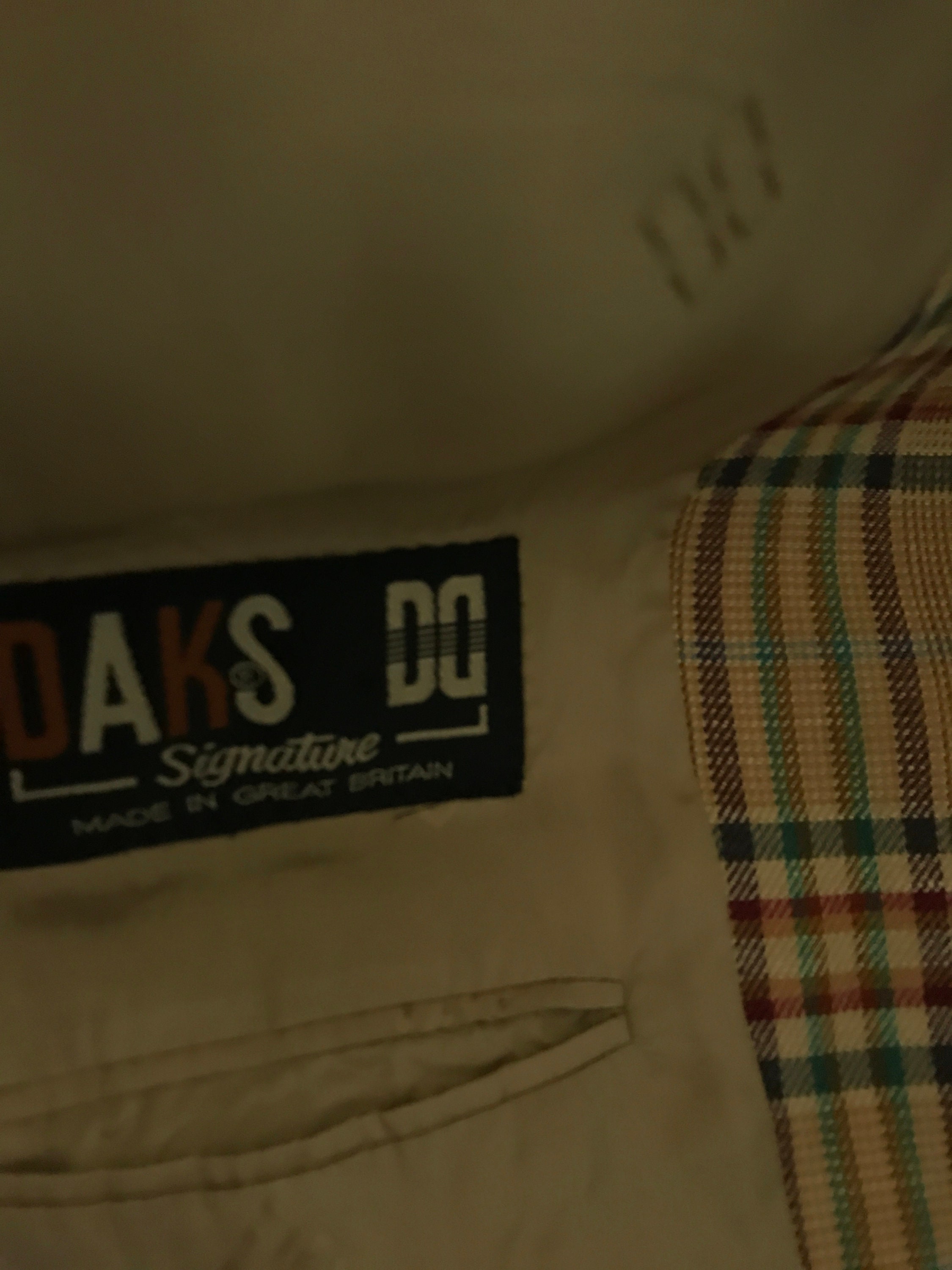 Vintage Daks Signature Plaid Check Coat - Etsy