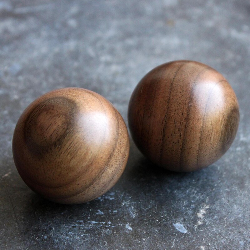 Wood Balls - Etsy