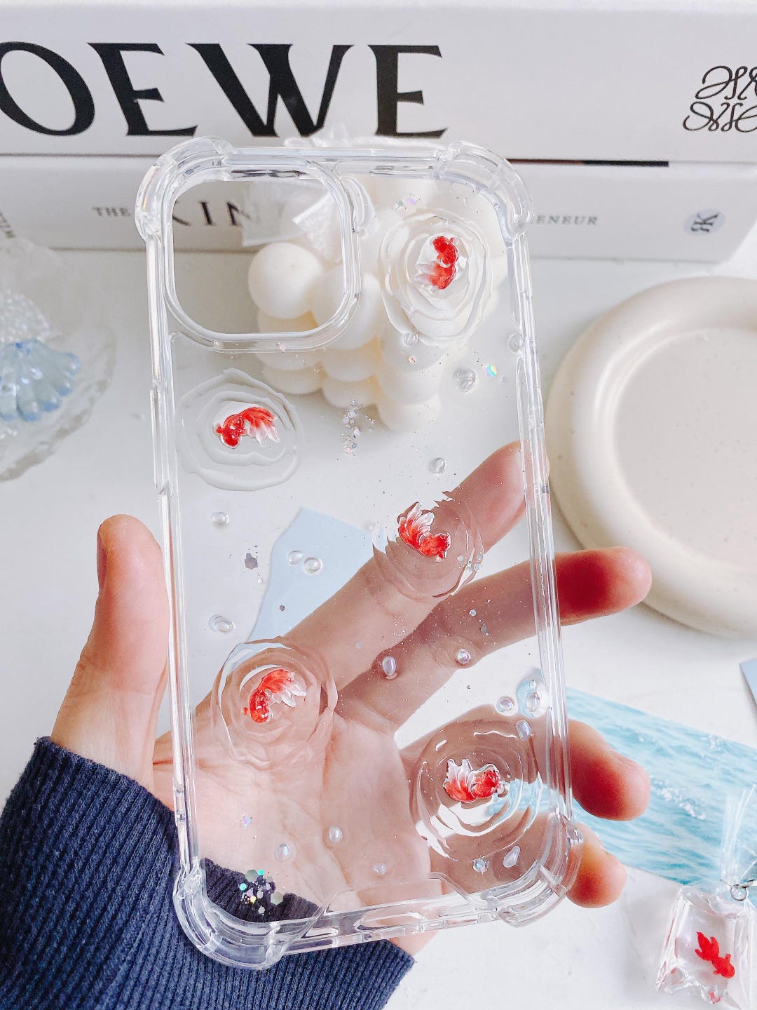 Wave Koi Fish iPhone 17/16/15/14/13/12/11/se/galaxy S25/S24/S23/S22/S21 ...
