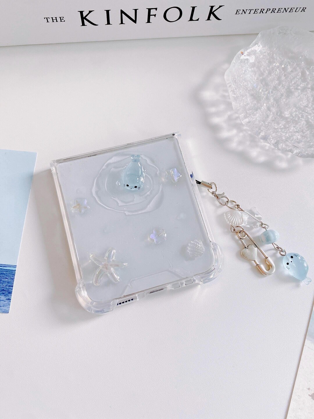 Luminous Sea Seal Starfish Wave Galaxy Z Flip7/6/5/4/3 Case - Etsy
