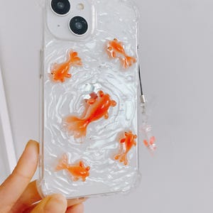 Big Koi Fish 3D Wave iPhone 17/16/15/14/13/12/11/se/galaxy S26/S25/S24 ...