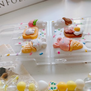 Rabbit Bunny Toast Icecream Syrup Decoden Hard Samsung Galaxy - Etsy