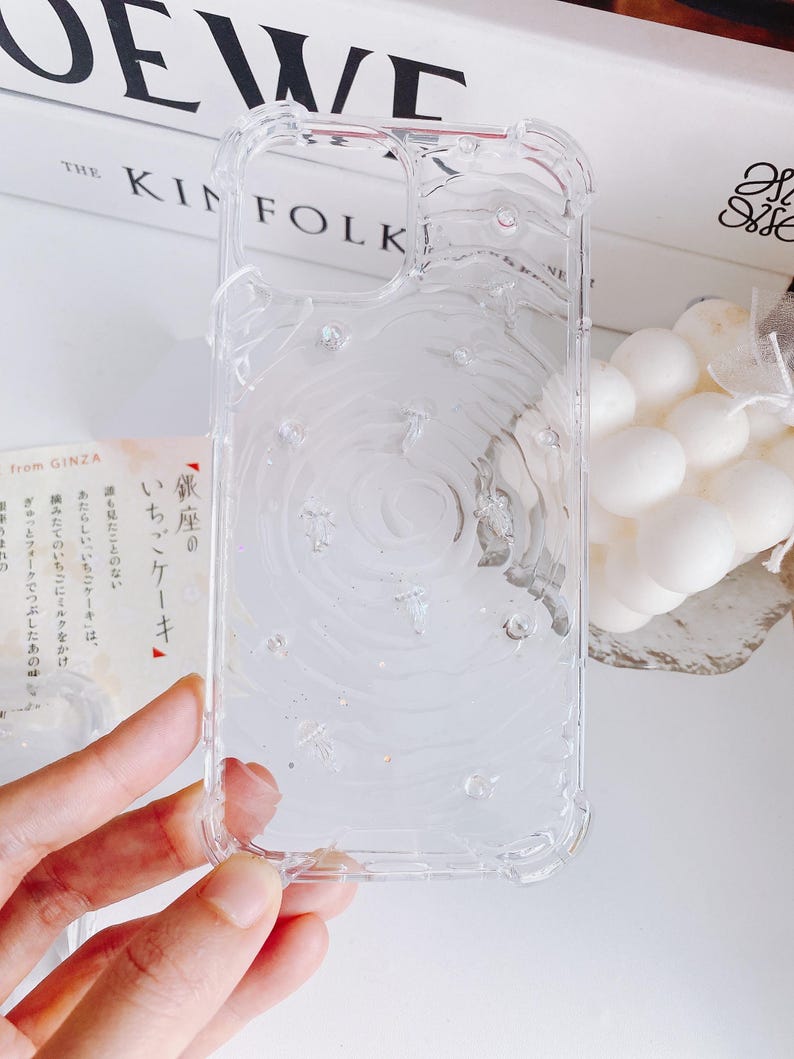 Jellyfish Wave iPhone 17/16/15/14/13/12/11/se/galaxy S26/S25/S24/S23 ...