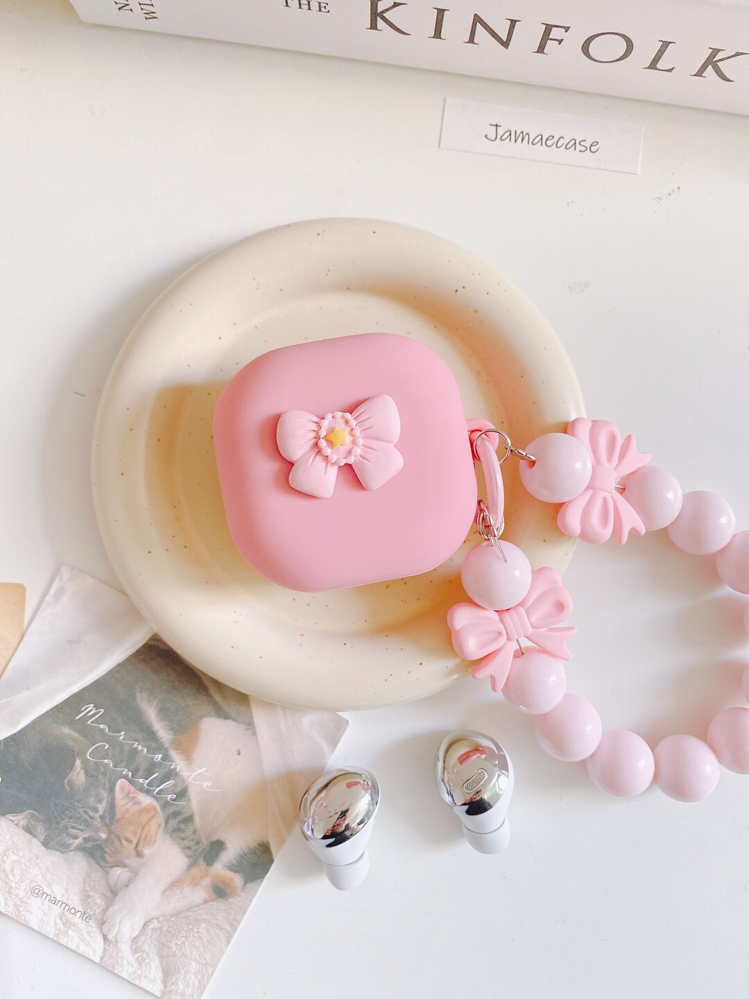 Galaxy Bus2/buds Live/buds2pro/buds Fe/airpod/airpod Pro Case Pink ...