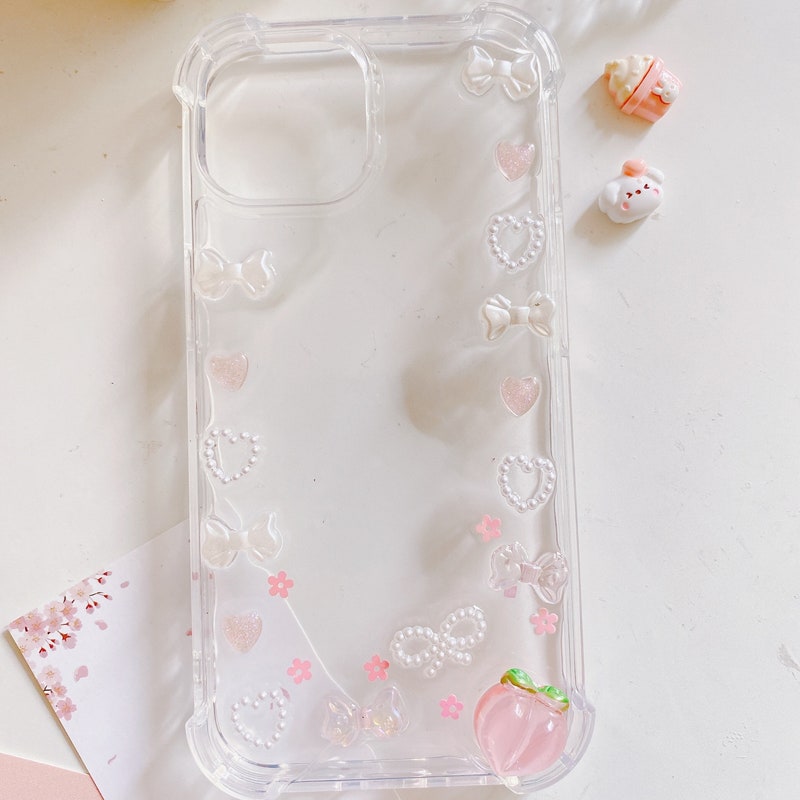Korean Pink Phone Case - Etsy