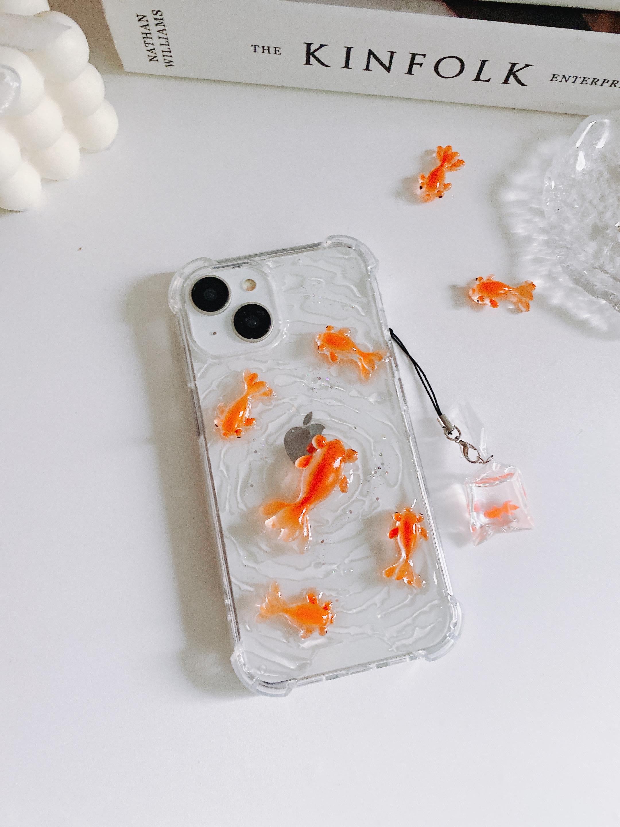 Big Koi Fish 3D Wave iPhone 17/16/15/14/13/12/11/se/galaxy S26/S25/S24 ...