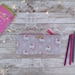 Girls Personalized Pencil Case With Dancing Mice Custom - Etsy