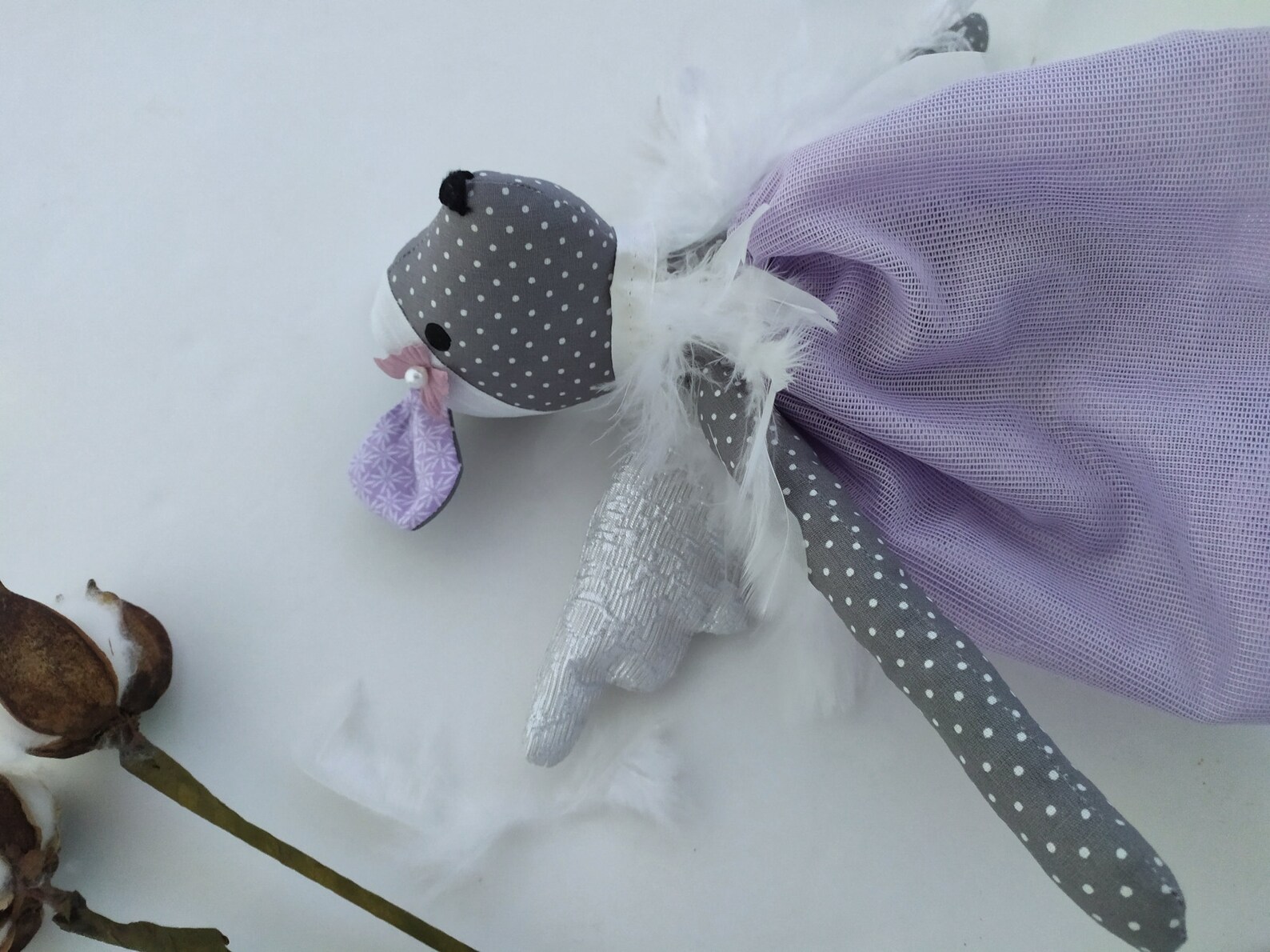 Mouse Rag Doll Cloth Doll Animal Doll for Girls | Etsy