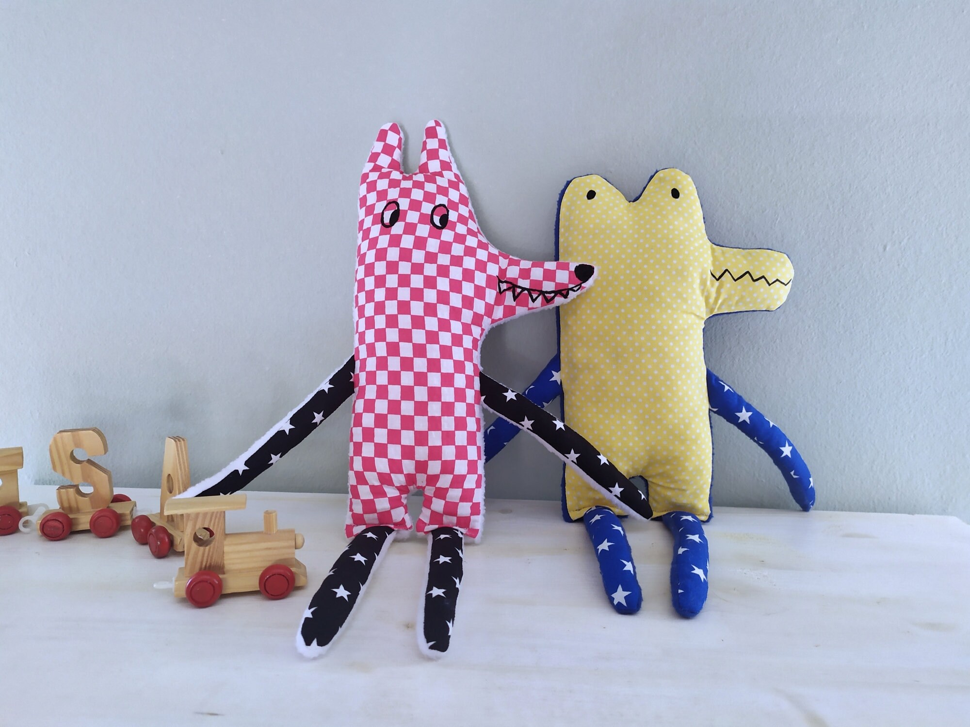 Kids Animal Rag Doll Wolf Stuffed Animal Toy Nursery | Etsy