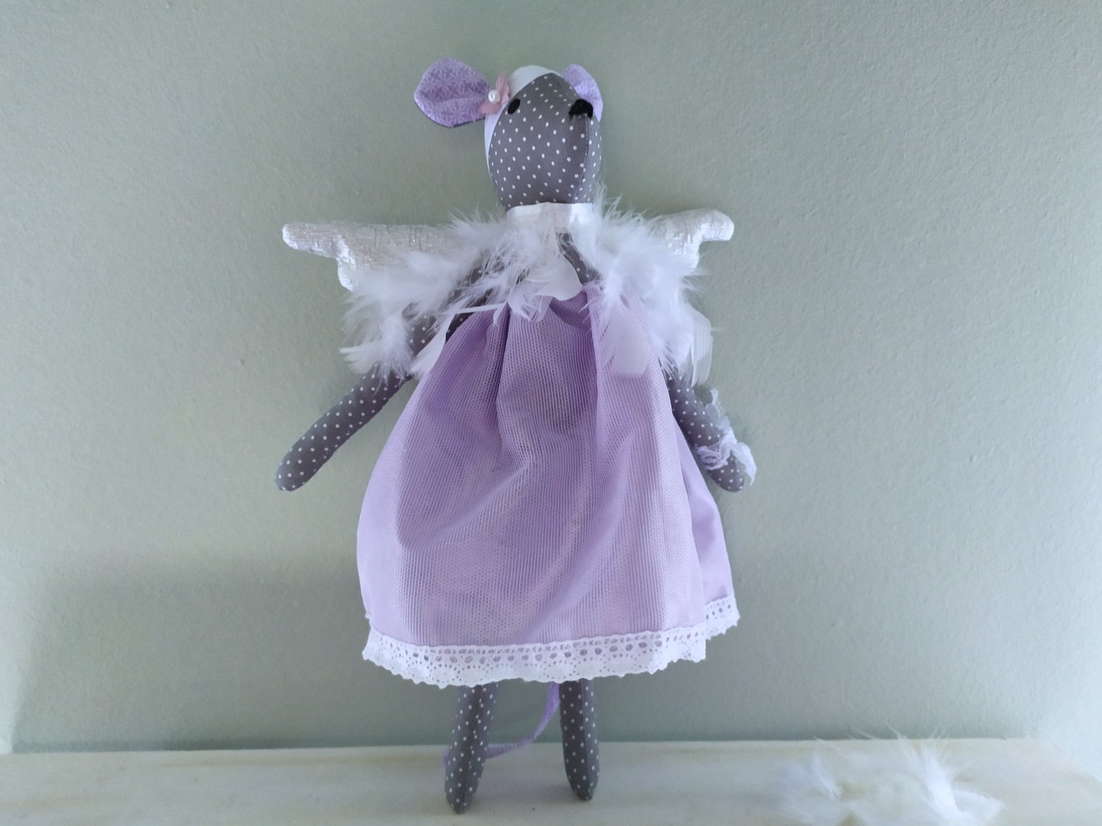 Mouse Rag Doll Cloth Doll Animal Doll for Girls - Etsy