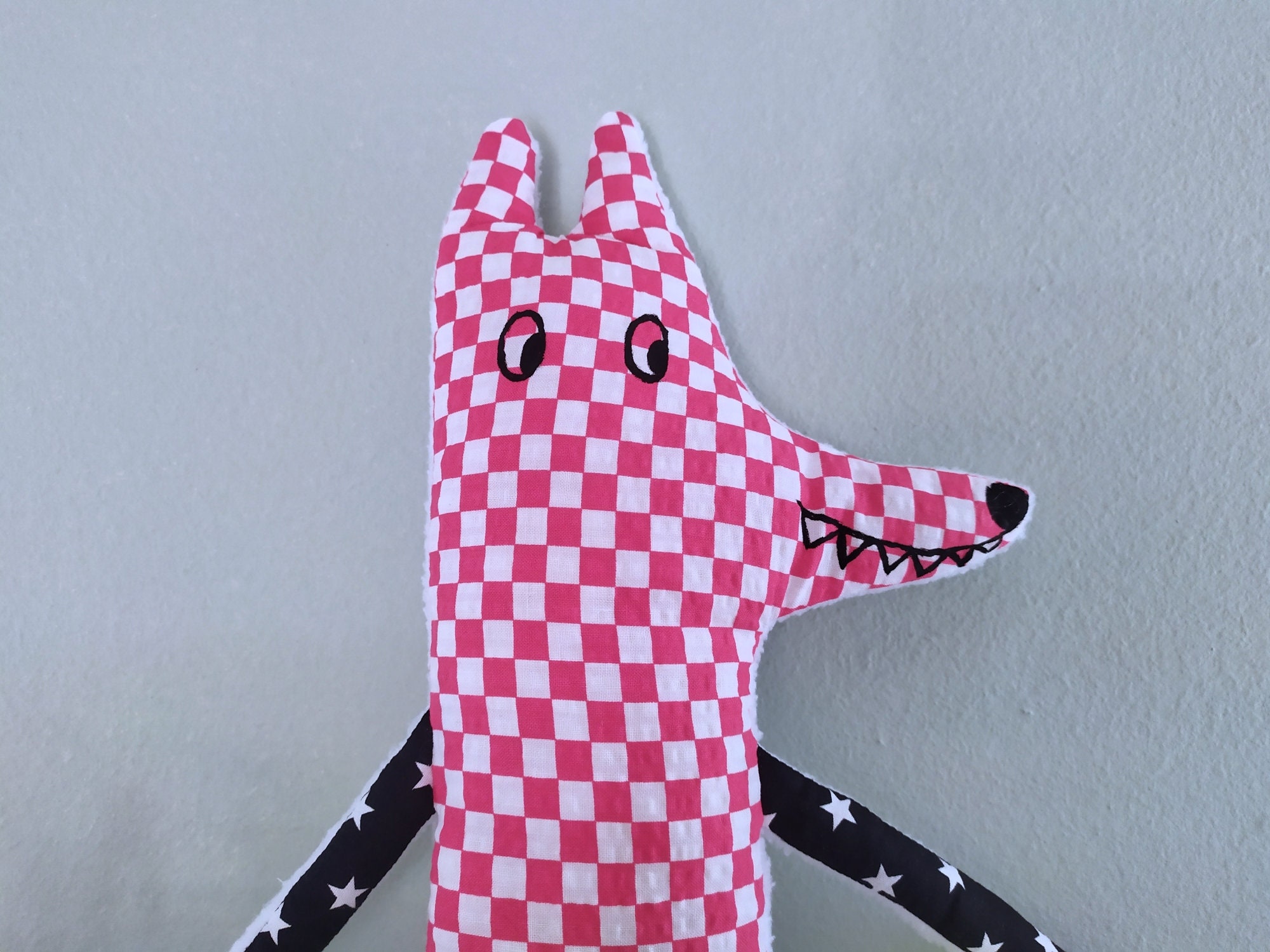 Kids Animal Rag Doll Wolf Stuffed Animal Toy Nursery | Etsy