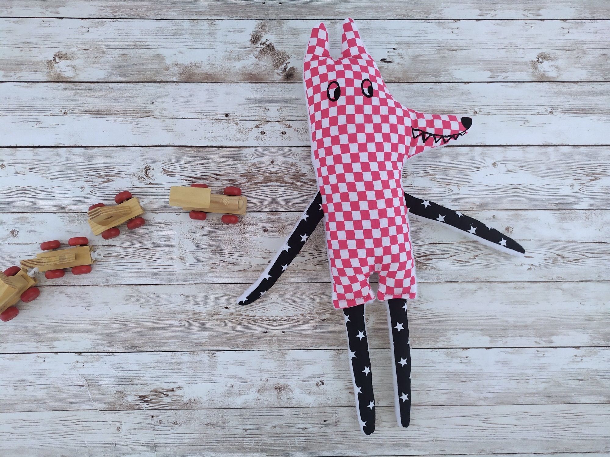 Kids Animal Rag Doll Wolf Stuffed Animal Toy Nursery | Etsy