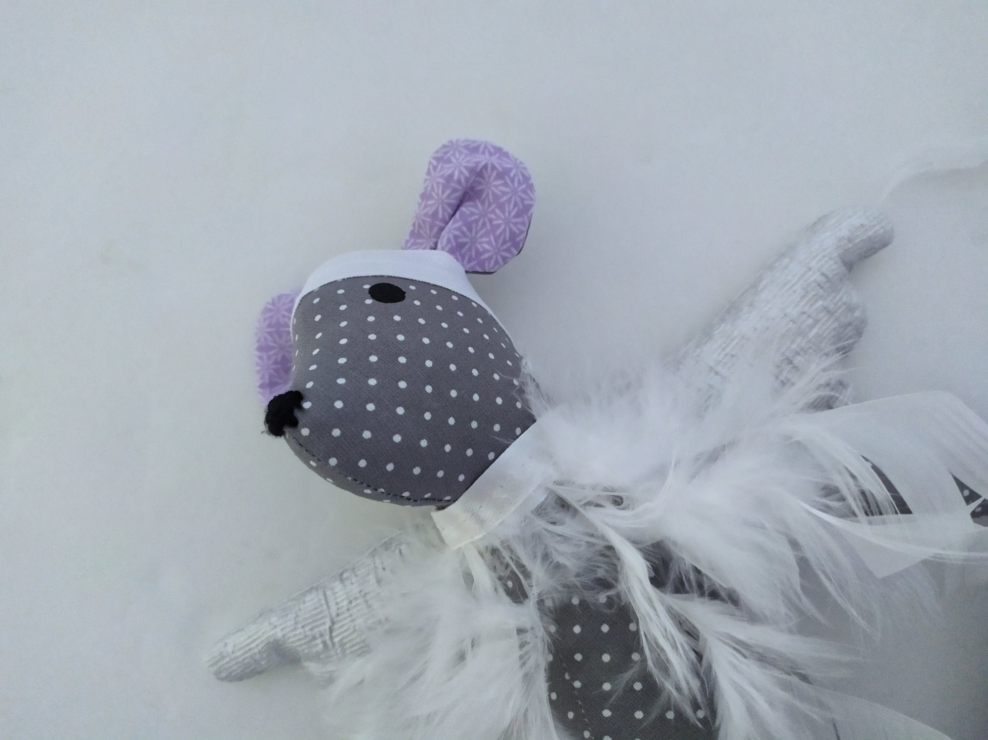 Mouse Rag Doll Cloth Doll Animal Doll for Girls | Etsy