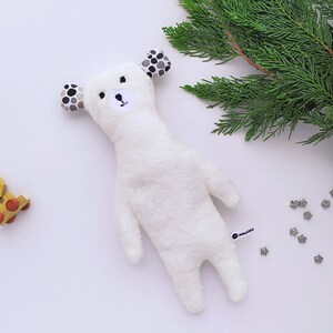 Polar Bear Plush Animal Soft Baby Toy Doudou Bear - Etsy
