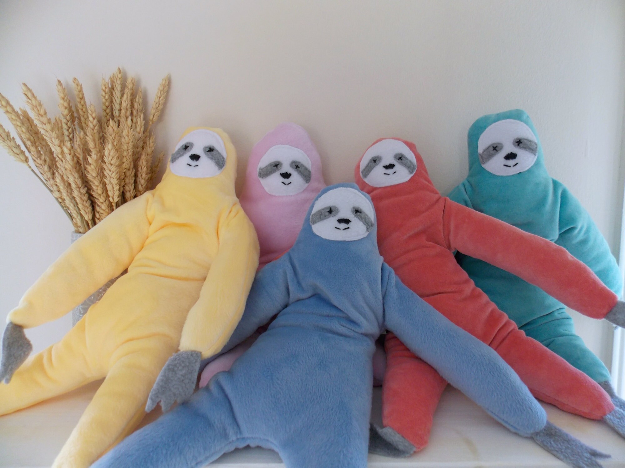 Sloth Stuffed Animal Plush for Children, Soft Sloth Toy, Kids Easter ...
