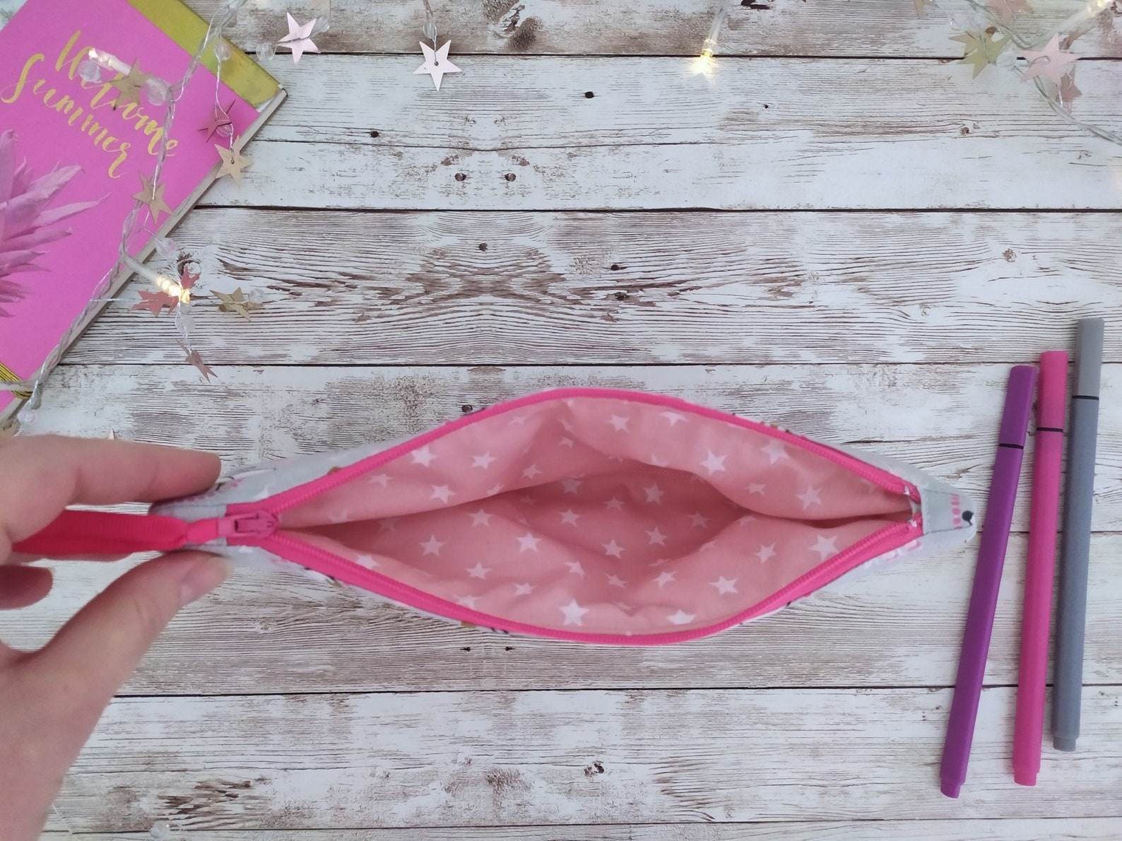 Girls Personalized Pencil Case With Dancing Mice Custom - Etsy