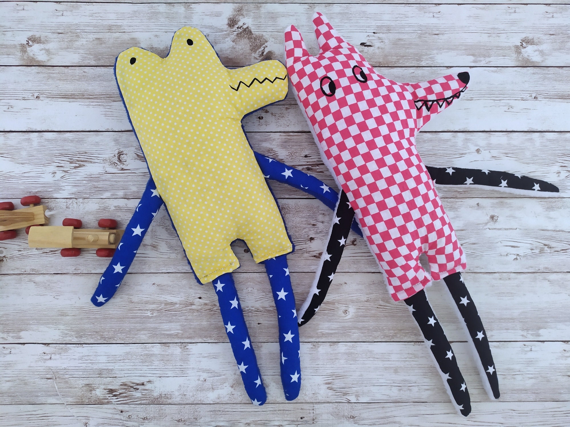 Kids Animal Rag Doll Wolf Stuffed Animal Toy Nursery | Etsy