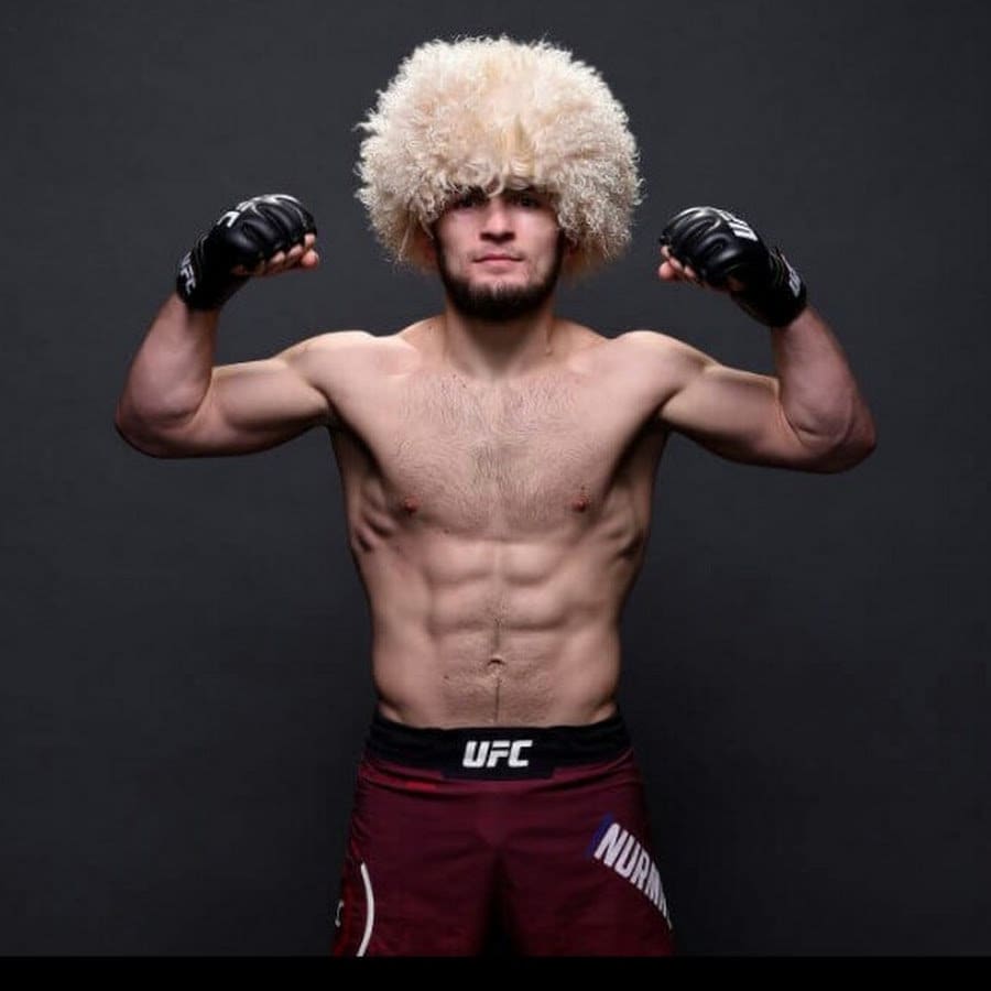 Khabib Nurmugamedov hat Russian sheepskin papakha White | Etsy