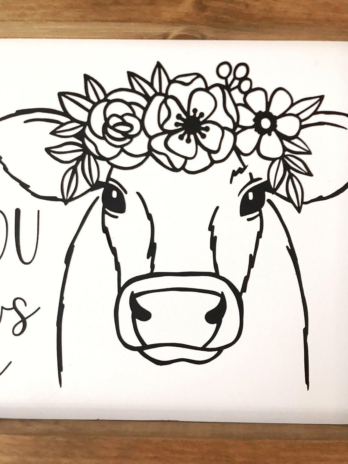 Ill Love You Til the Cows Come Home / Rustic Nursery Decor / | Etsy