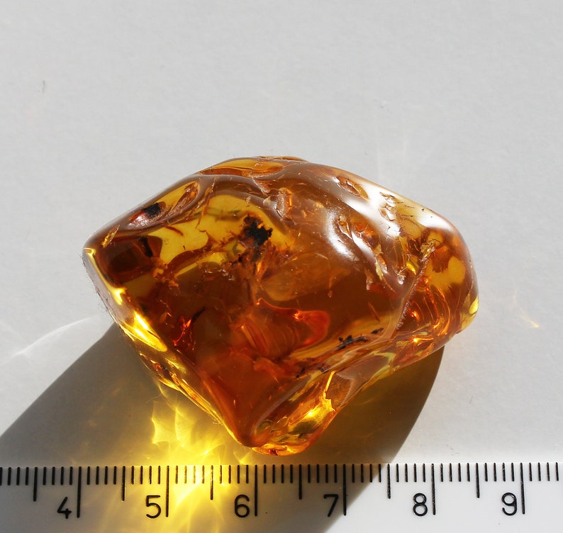 Genuine Baltic Amber Gemstone 19.08 Gram - Etsy