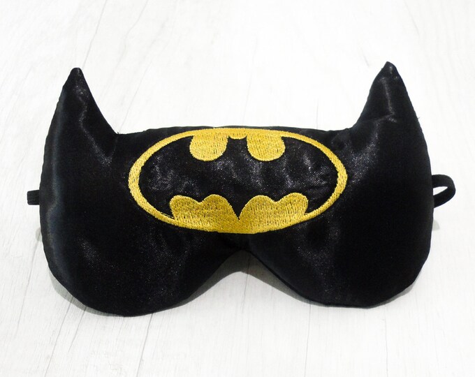 Superhero Logo Sleep Mask. Superhero Sleeping Mask. Sleep Mask ...