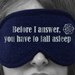 Superhero Logo Sleep Mask. Superhero Sleeping Mask. Sleep Mask ...