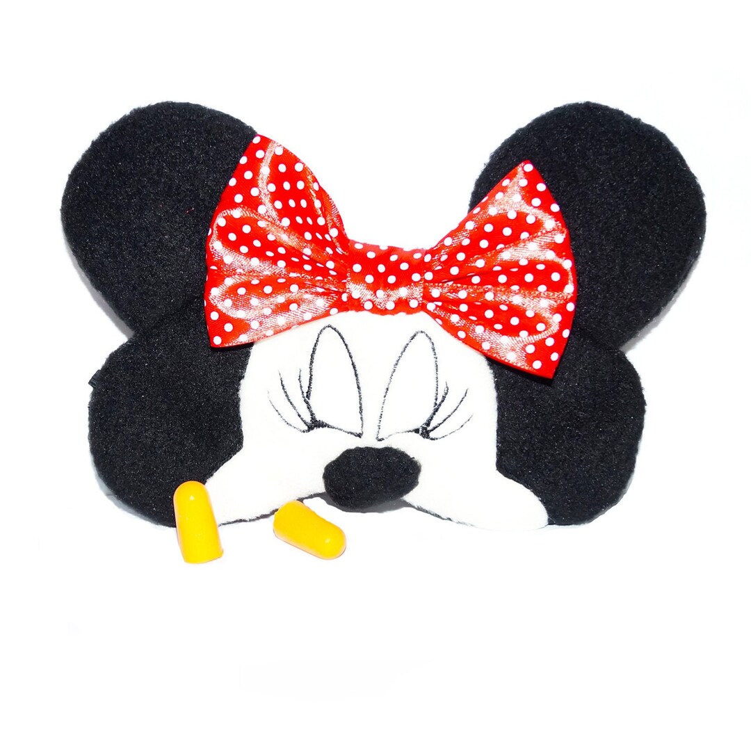 Minnie Mouse Sleep Mask. Fluffy Sleeping Mask. Sleep Mask for Women ...