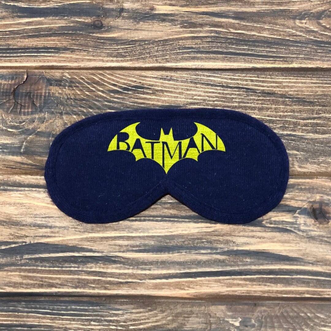 Superhero Logo Sleep Mask. Superhero Sleeping Mask. Superhero ...
