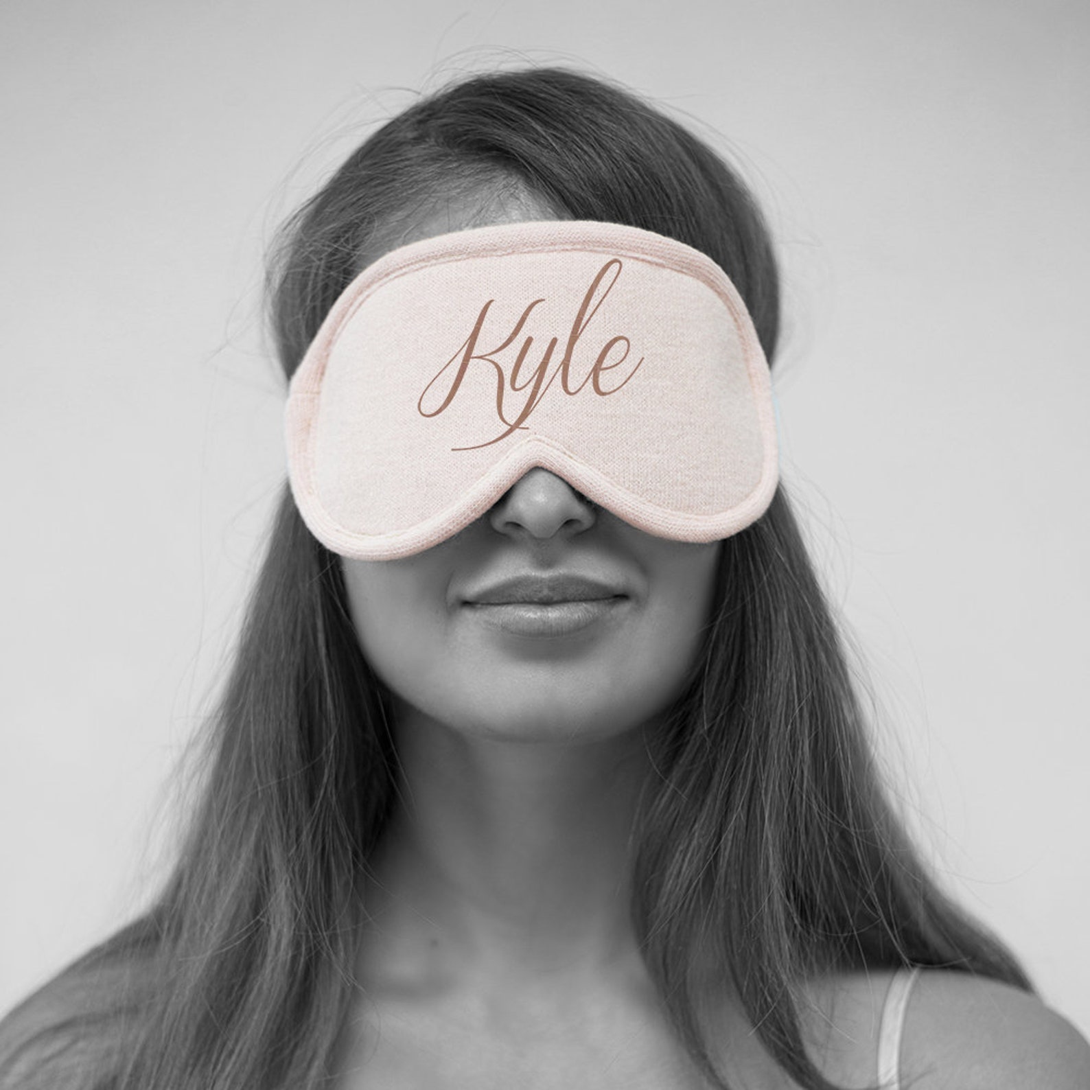 Personalized Sleep Mask. Custom Name Sleep Mask With - Etsy